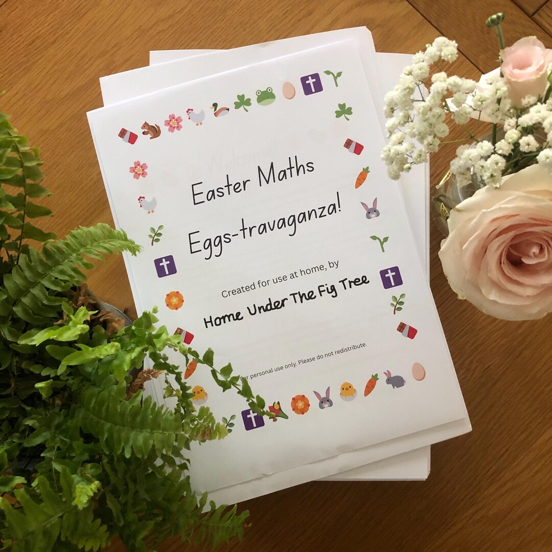 Easter Maths Eggs-travaganza! Printable Maths Activities for Home Ed ...