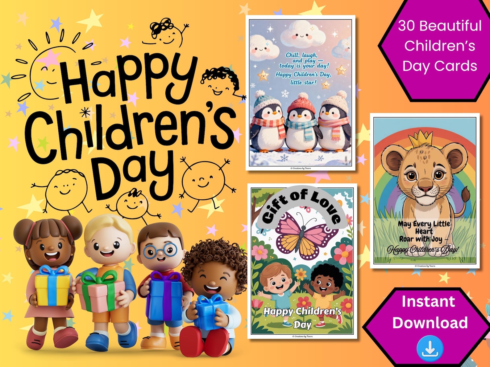 Children’s Day Greeting Cards – Inspirational Cards for Kids ...
