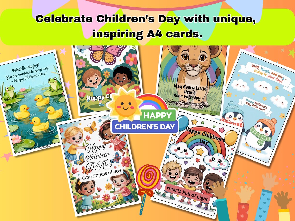 Children’s Day Greeting Cards – Inspirational Cards for Kids ...