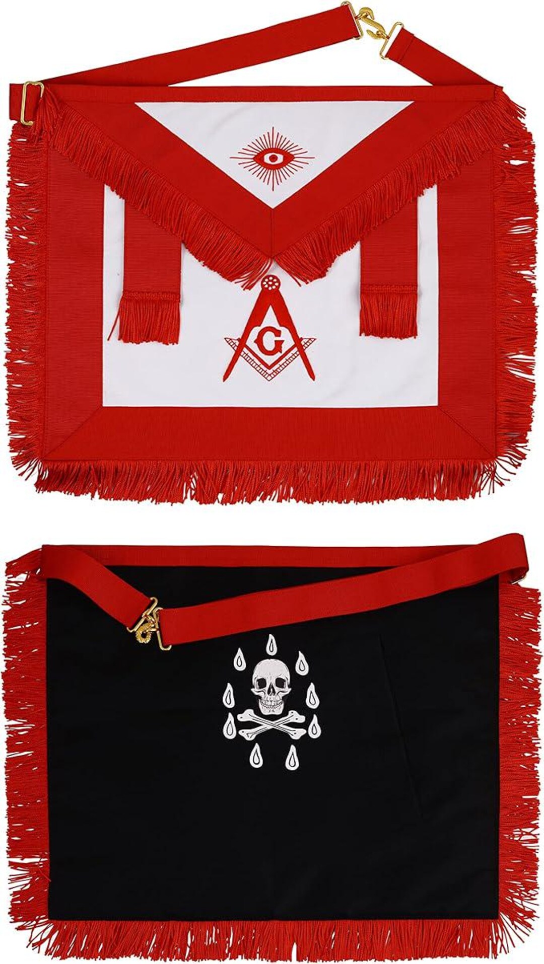 Masonic Aasr Scottish Rite Master ,ason Apron 100% Lambskin Hand ...