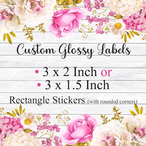 3 Inch Custom Stickers - Etsy