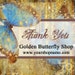 Personalized Golden Butterfly Labels - Etsy