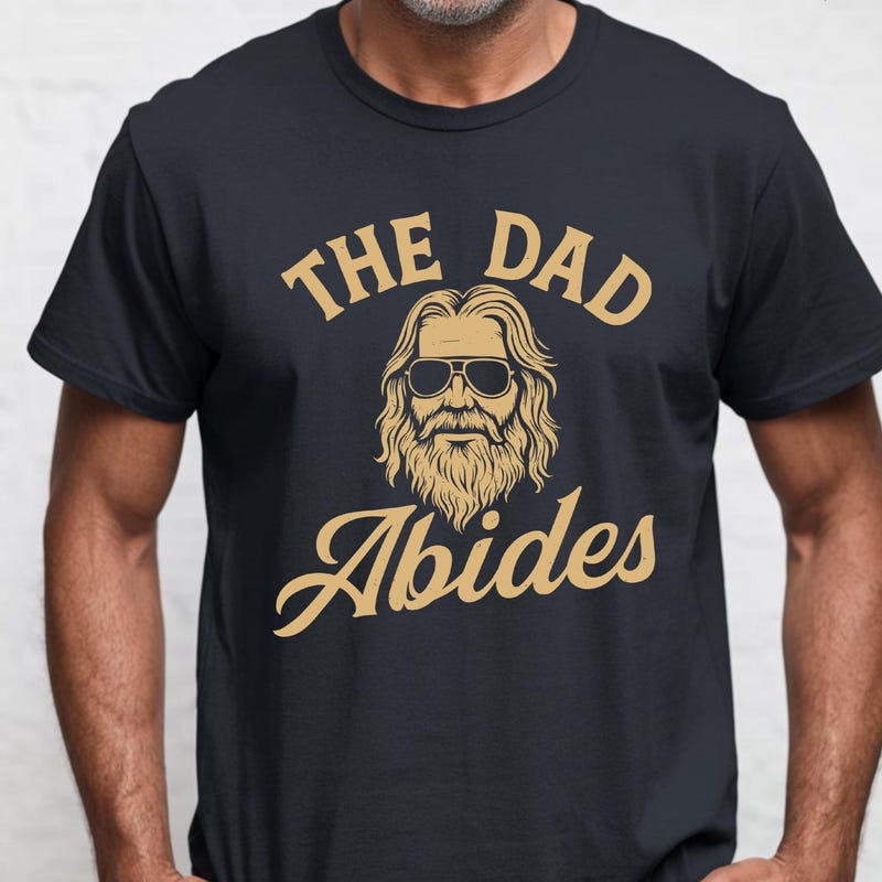 Bearded Dad Graphic Tee - Etsy