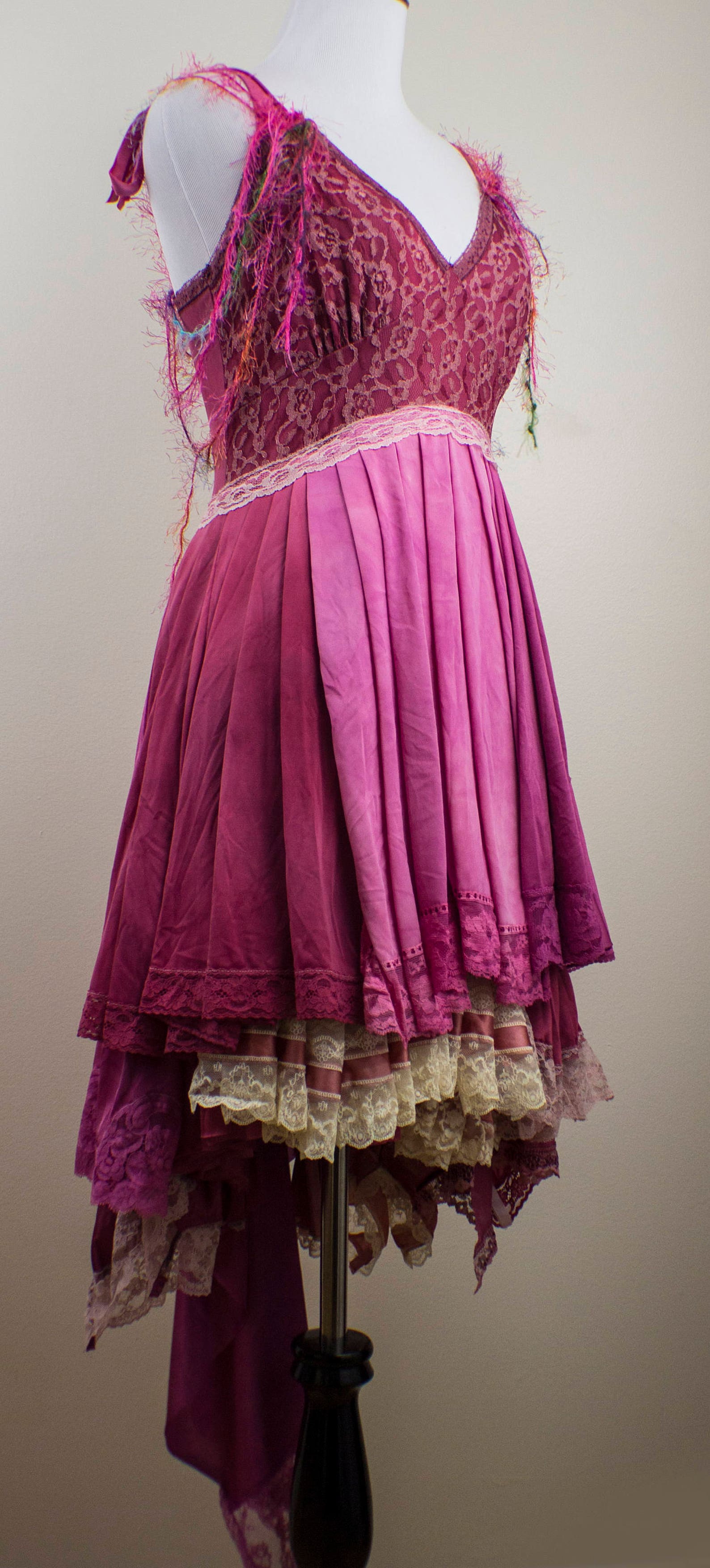 Unicorn Rainbow Princess Hot Pink Mini Dress | Etsy