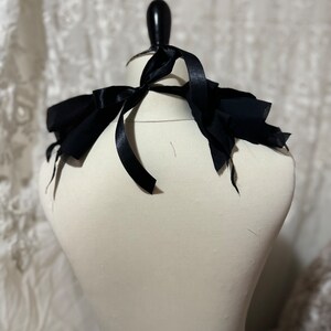 Black Scrappy Jester Ruffled Collar - Etsy