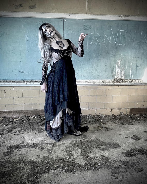 Corpse Bride Withered Flower Gown - Etsy
