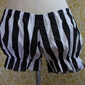 CUSTOM - Mini Micro Bloomers 1 Inch Black and White Stripes - Etsy