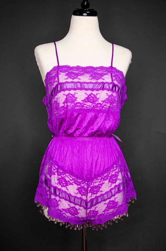 vintage purple one piece - Gem