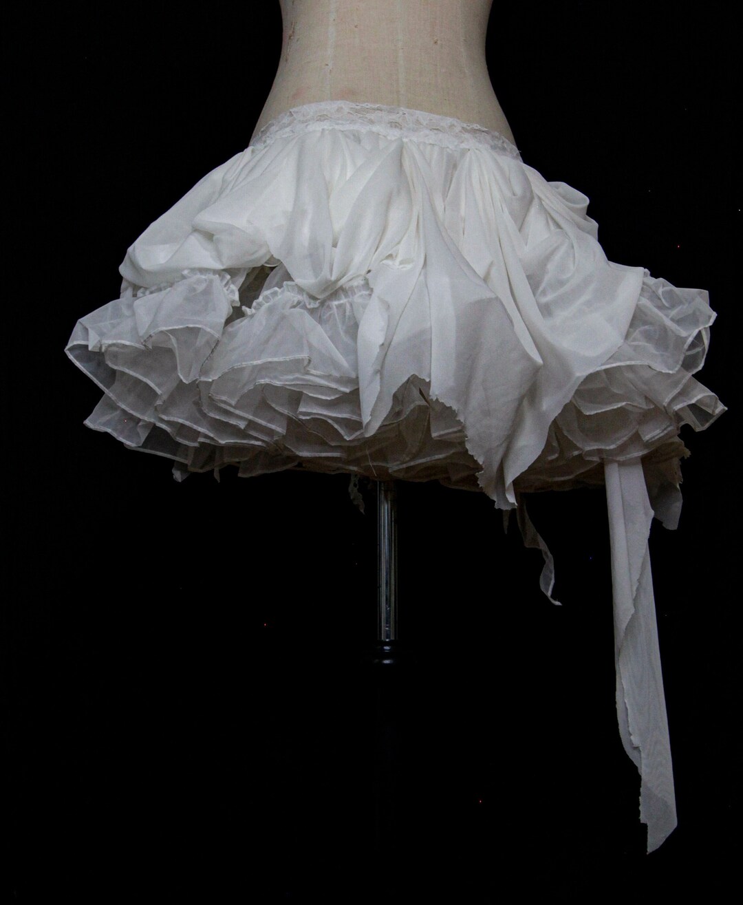 White Jellyfish Bustle - Etsy