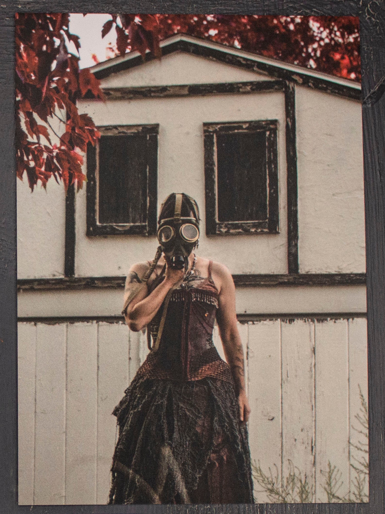 Gas Mask Grunge Couture Postcard Individual or Set of 3 - Etsy