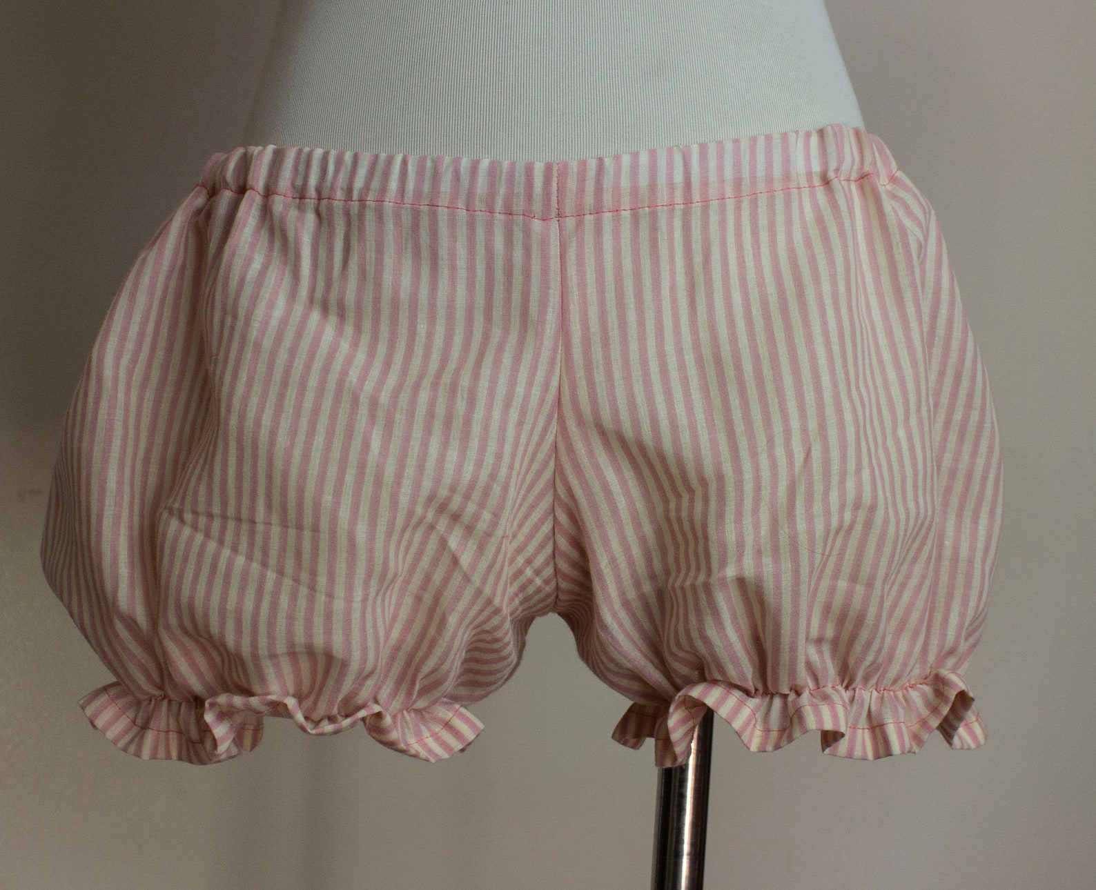 Pink Candy Stripe Mini Micro Bloomers | Etsy