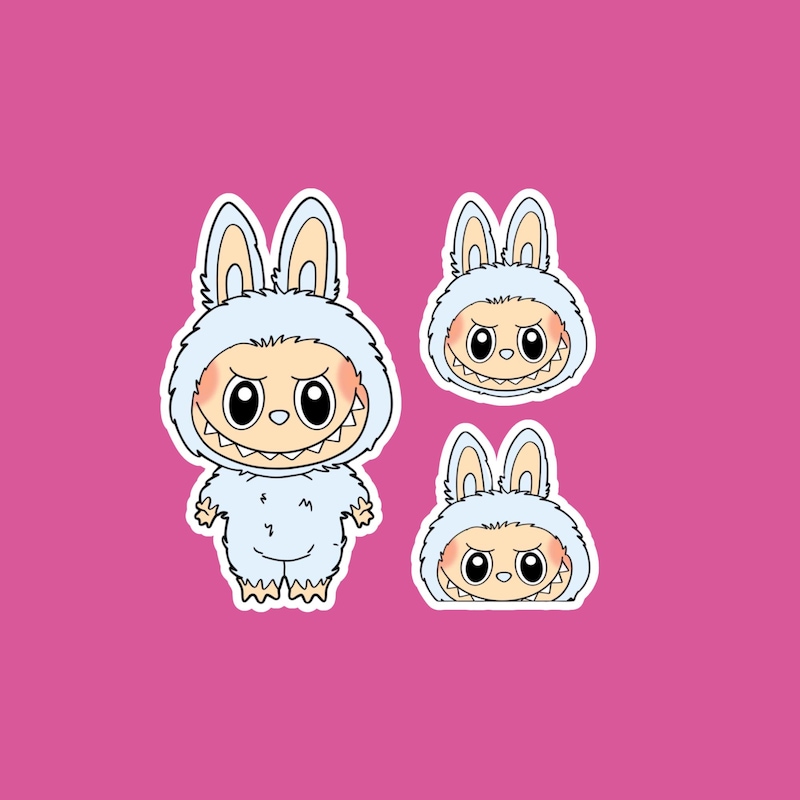 Labubu Sticker - Etsy