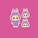 Labubu Stickers - Etsy