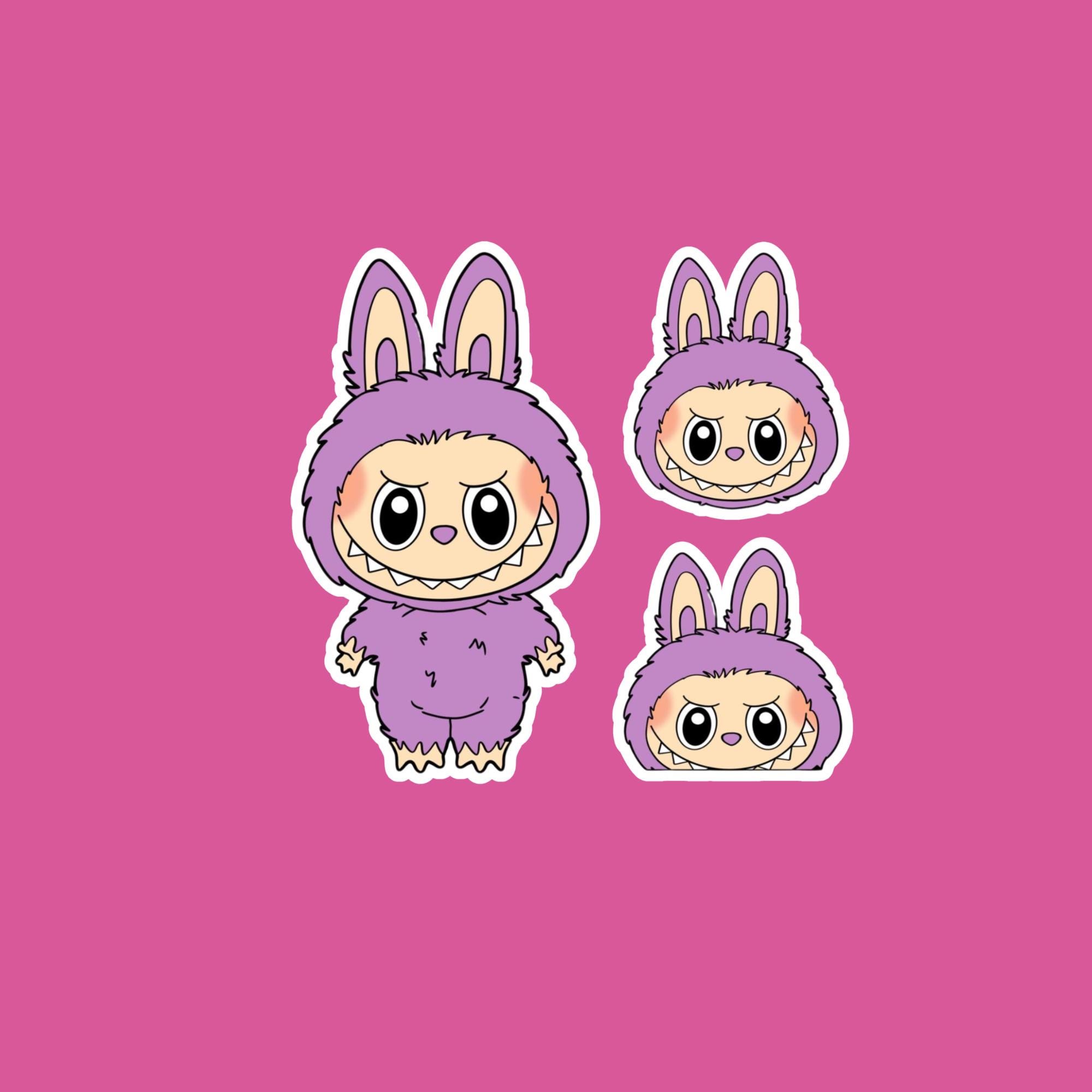 Labubu Stickers - Etsy