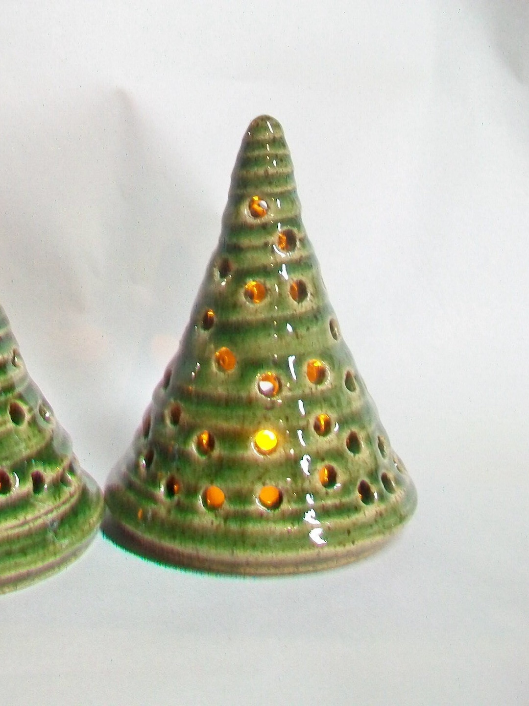 Christmas Tree / Pine Tree -- 5 Inch - Handmade on the Wheel-ready to ...