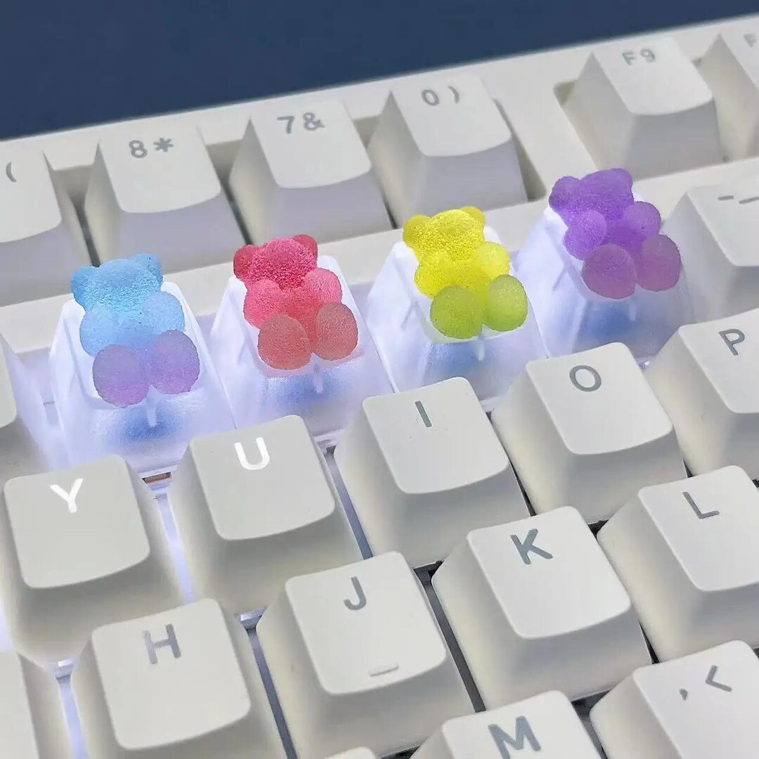 Keycap 3D Transparent Gummy Bear | Creative ESC Key | for Cherry MX ...