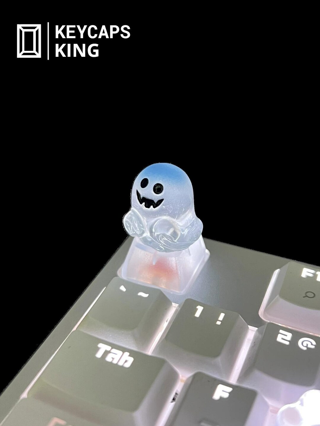 Ghost Keycap for Mechanical Keyboards - Perfect for Halloween ...