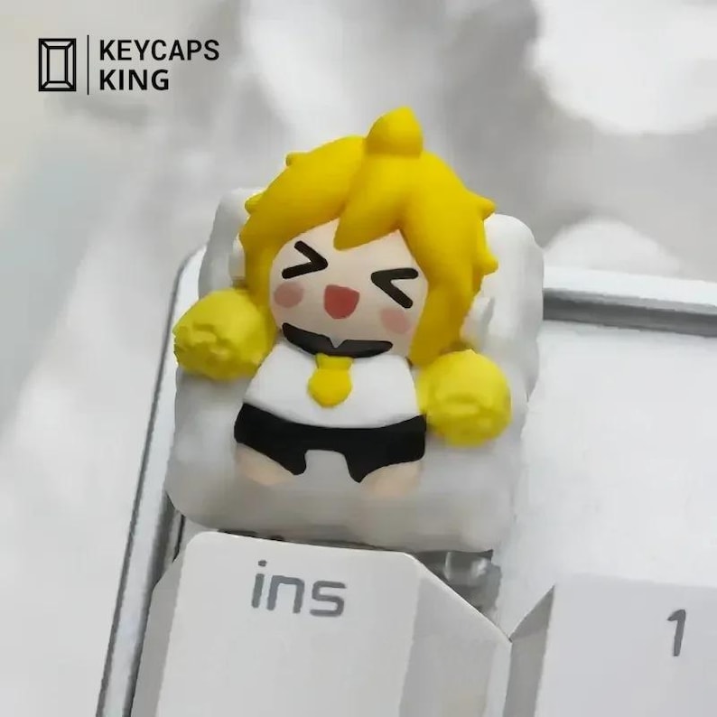 Keycap Hatsune Miku | Vocaloid Custom Keycap for Mechanical Keyboard ...