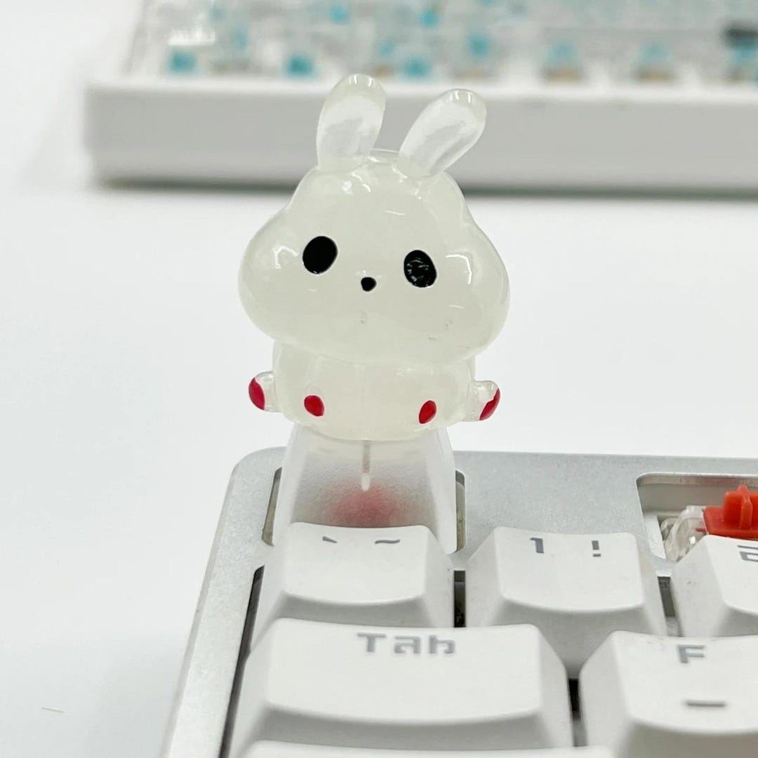 3D Ghost Keycap | Spooky Halloween Keycap | Scary Accessory for Cherry ...