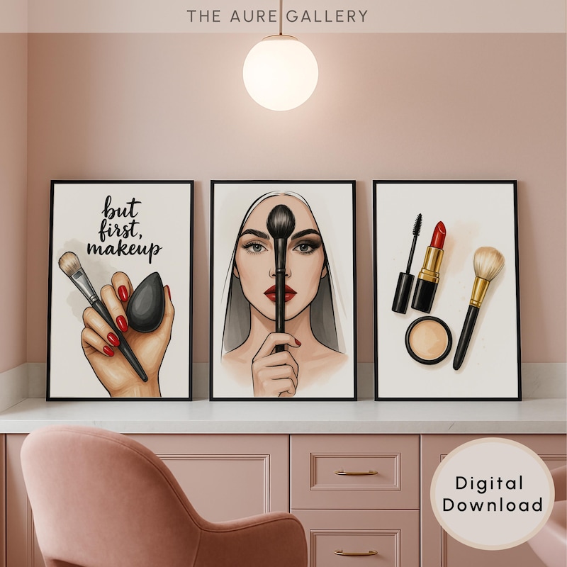 Makeup Wall Art - Etsy