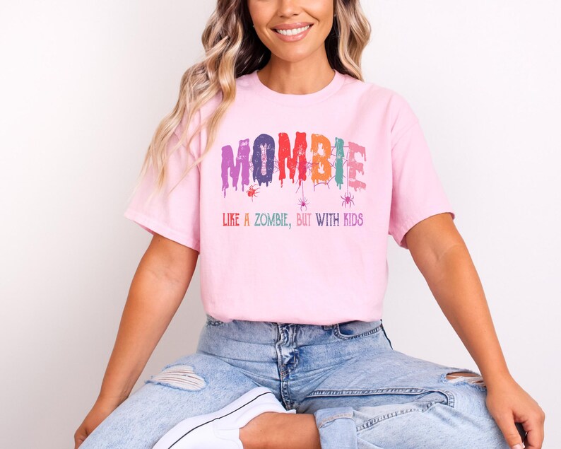 Mombie Shirt, Funny Halloween Zombie Mom Tee - Etsy