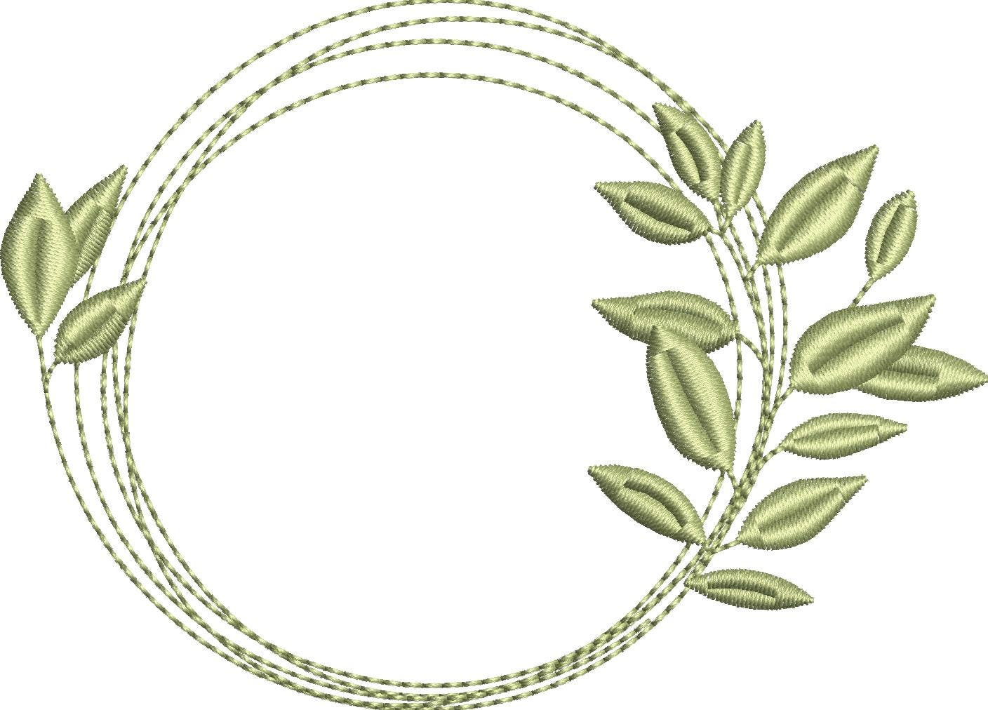 Embroidery Design Collection of Frames 049 - Etsy