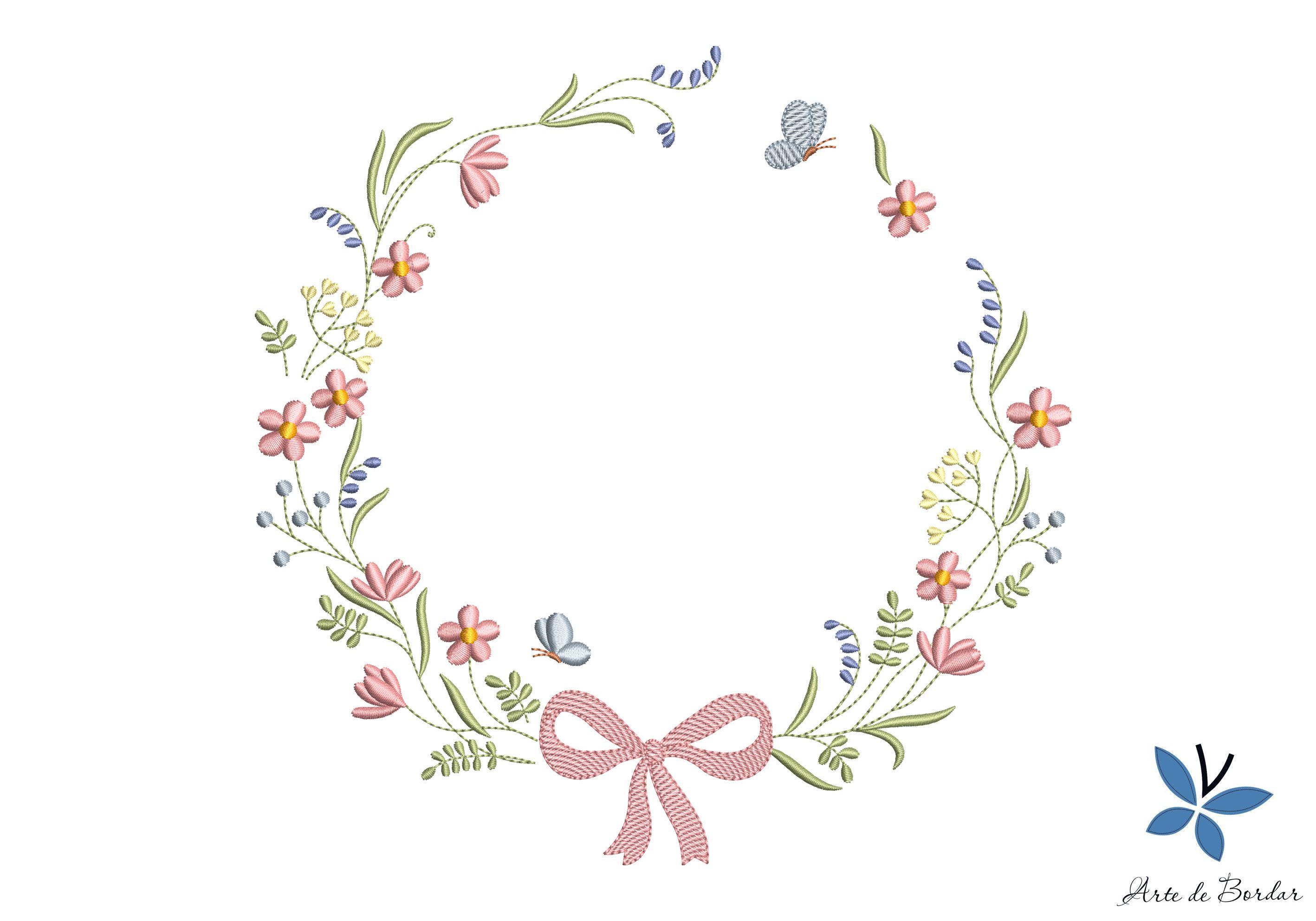 Embroidery Design Frame 286 - Etsy