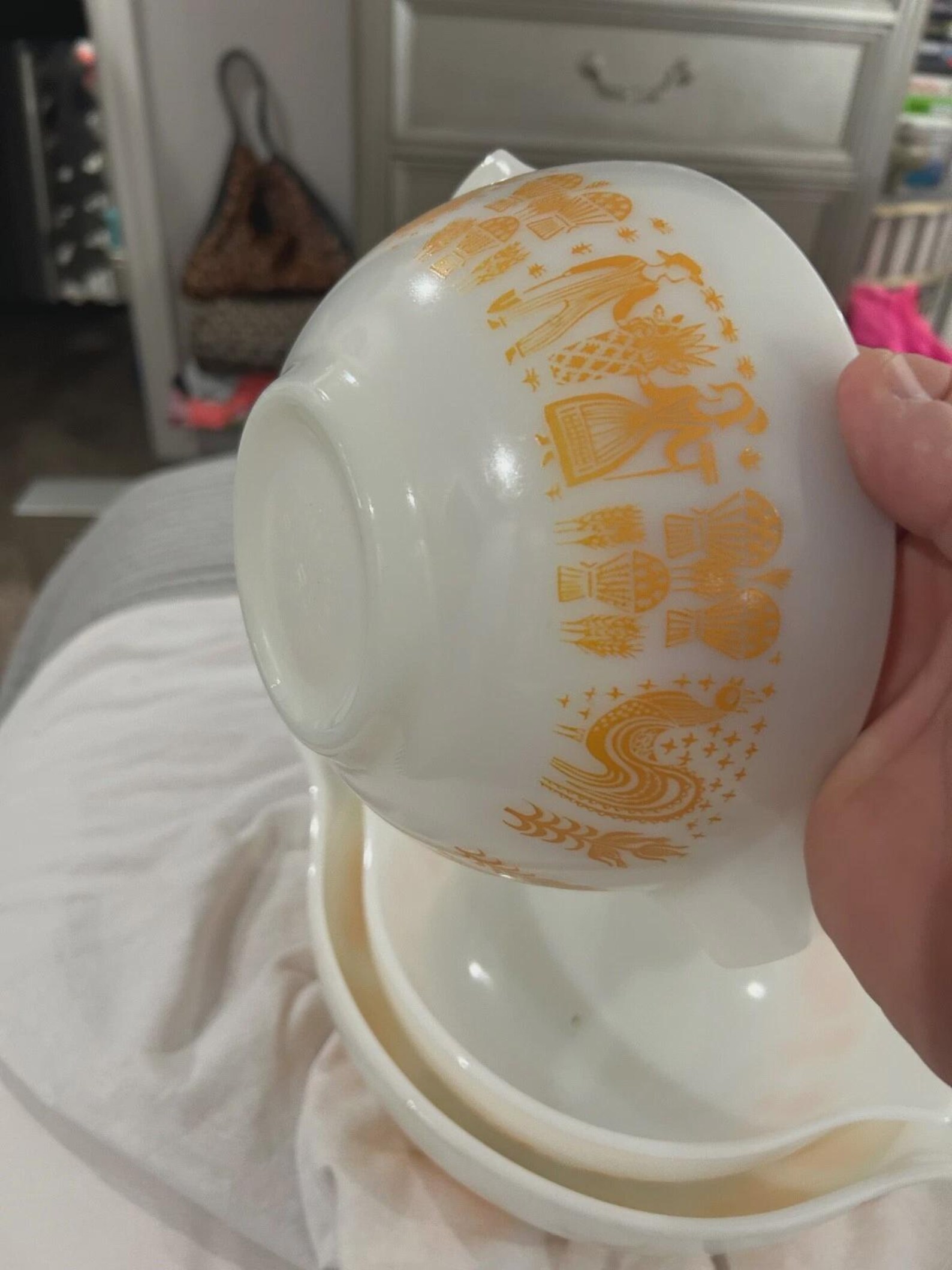 RARE Vintage Pyrex Orange Pumpkin Amish Cinderella BOWL SET-441-444 - Etsy