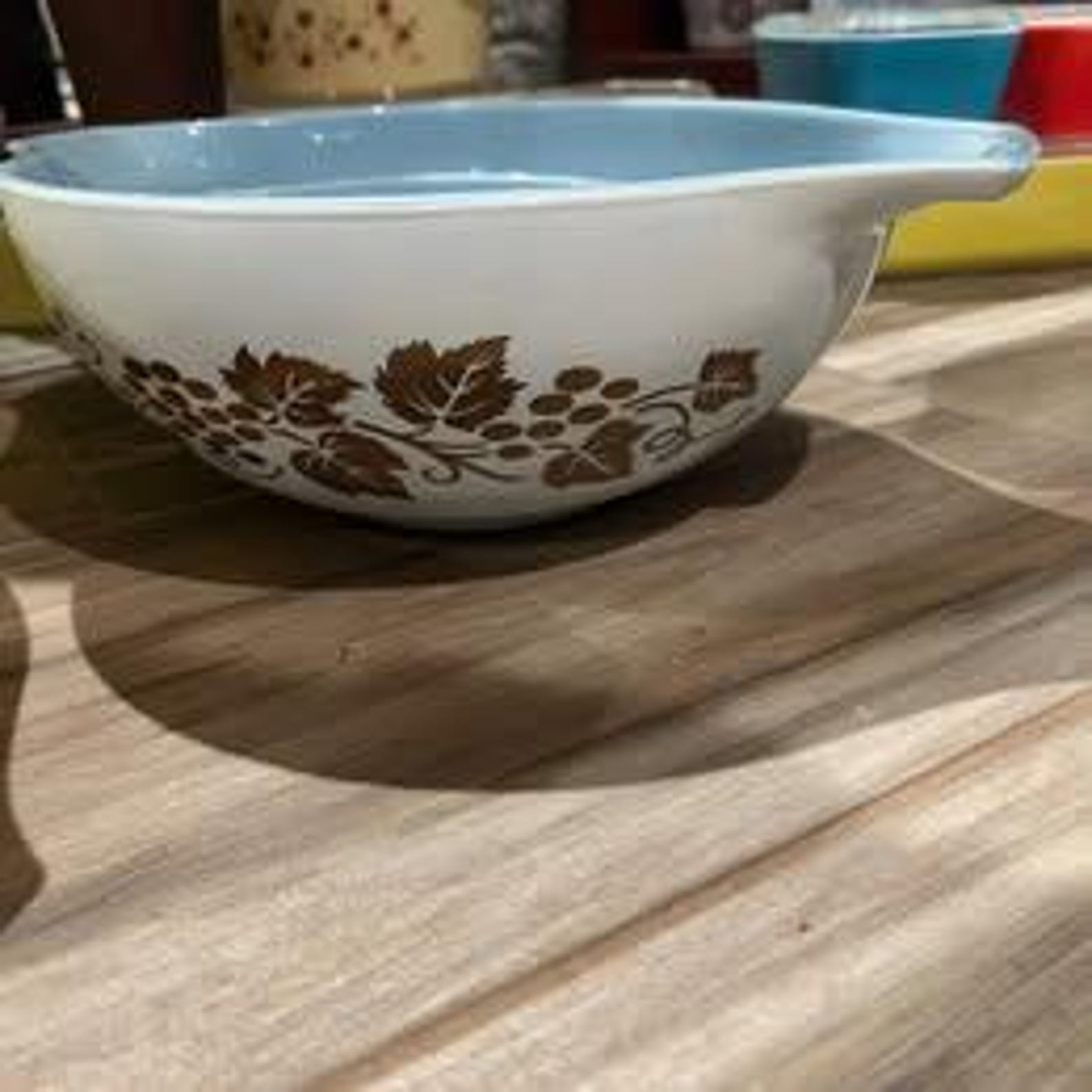 Pyrex Golden Grapes Chip and Dip Set - Etsy