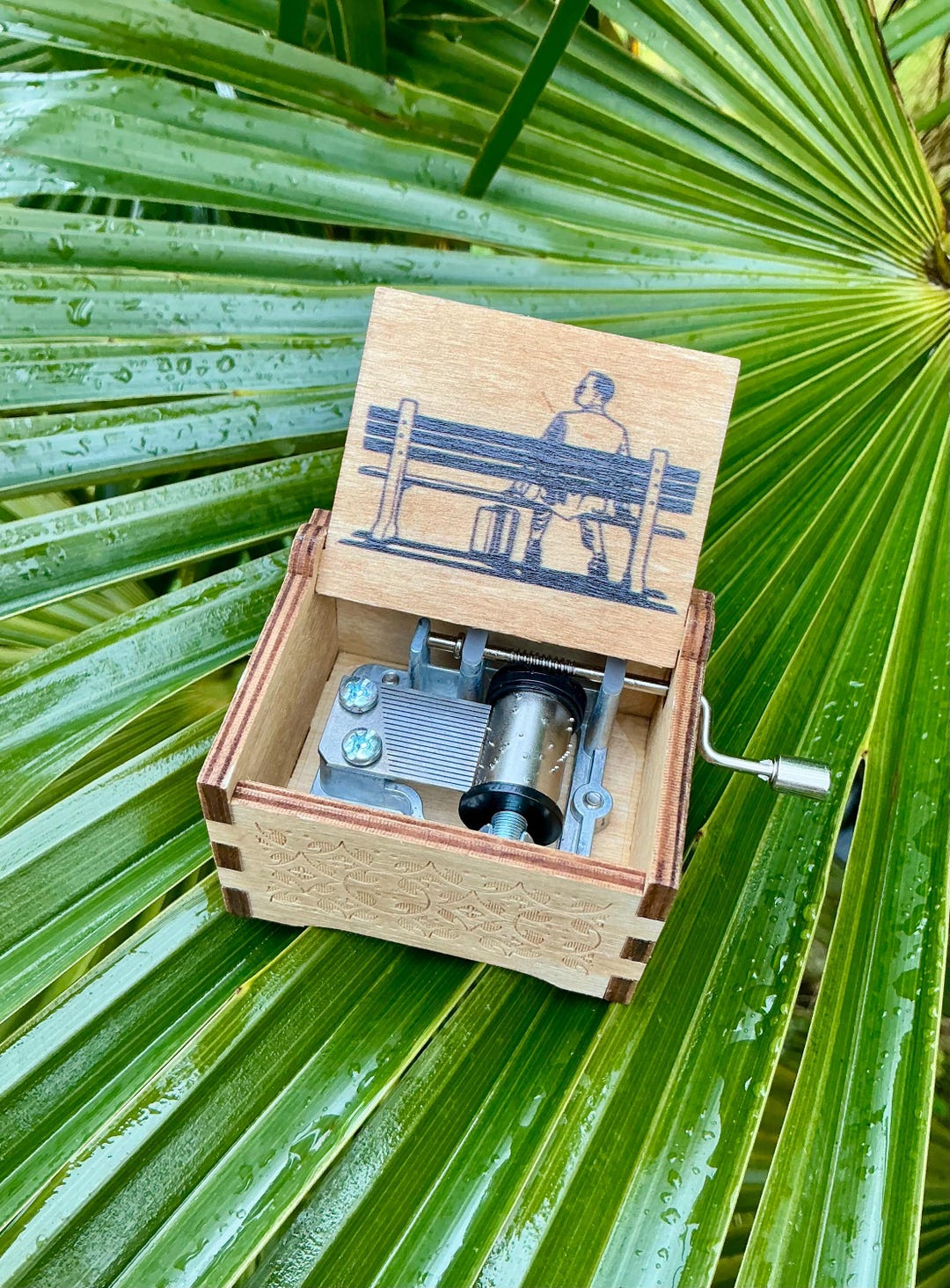 Forrest Gump, Wooden Music Box, Music Box, Unique Gift, Personalized ...