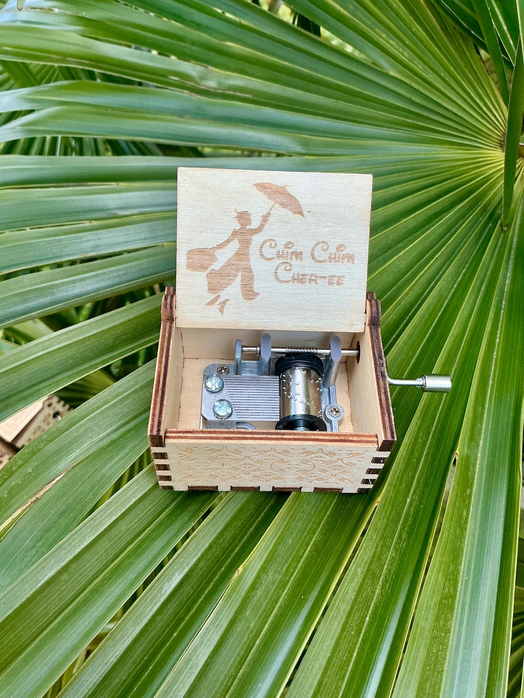 Chim Chim Cheree, Wooden Music Box, Music Box, Unique Gift ...
