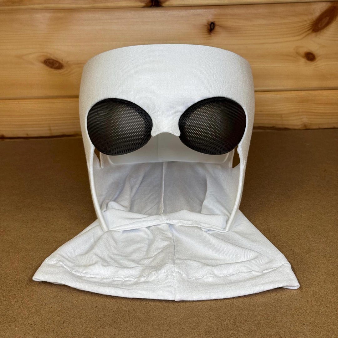 Viltrumite Invincible Mask: 3D Printed Resin Lens, Spandex Fabric - Etsy