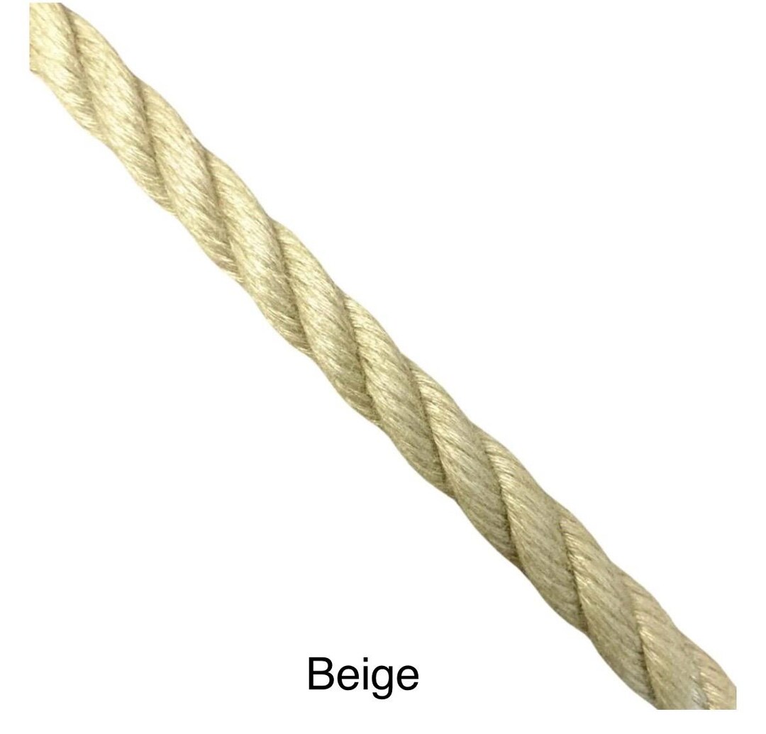 6mm POSH Rope - BEIGE ( NATURAL ) - Etsy