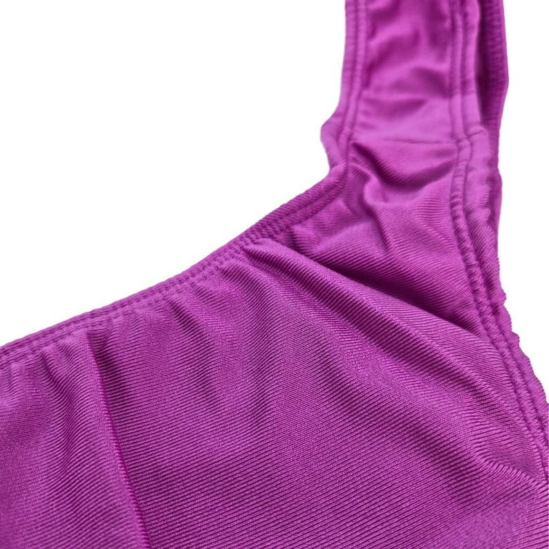 Purple Satin Gaff Thong for Transgender Crossdresser Smooth Tuck - Etsy