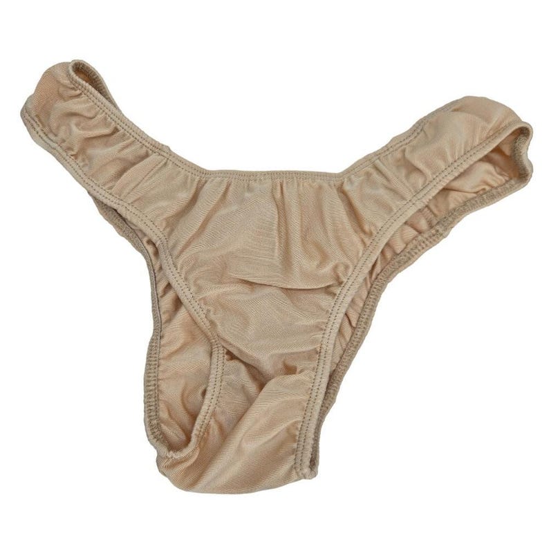 Nude Satin Gaff Panty Tucking Compression Underwear Transgender or ...