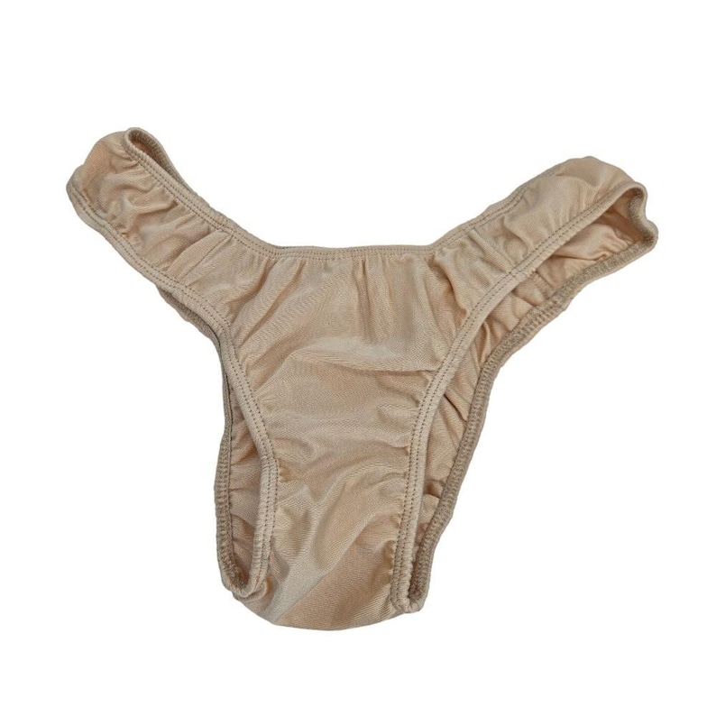 Nude Satin Gaff Panty Tucking Compression Underwear Transgender or ...