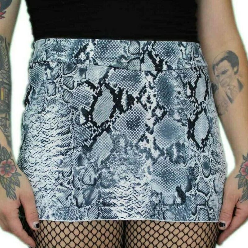 Crossdresser Tight Mini Skirt Etsy