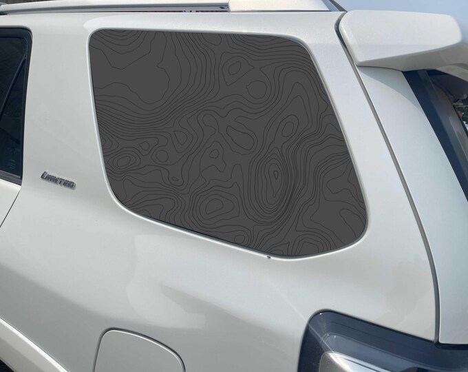 Topographic Pattern Clear Vinyl Wrap Material Sheets - See Through - Etsy