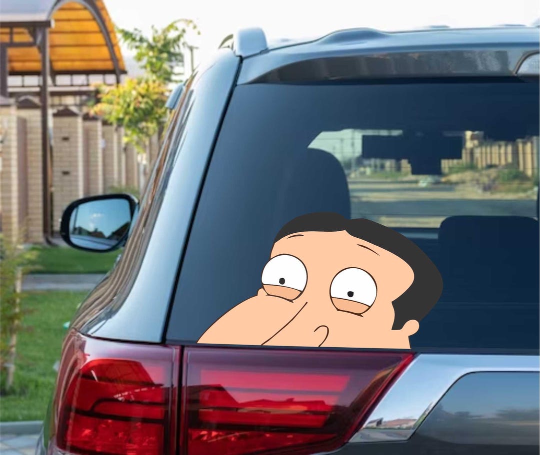 Glenn Quagmire Peeking Peek Peekabo Bumper Window Vinyl Decal Family ...