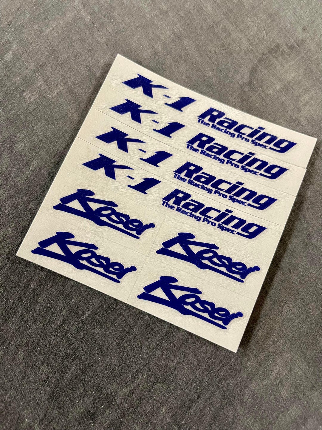 K1 Racing Kosei Wheel Spoke Decal Set OEM Style Decal Vinyl - Etsy