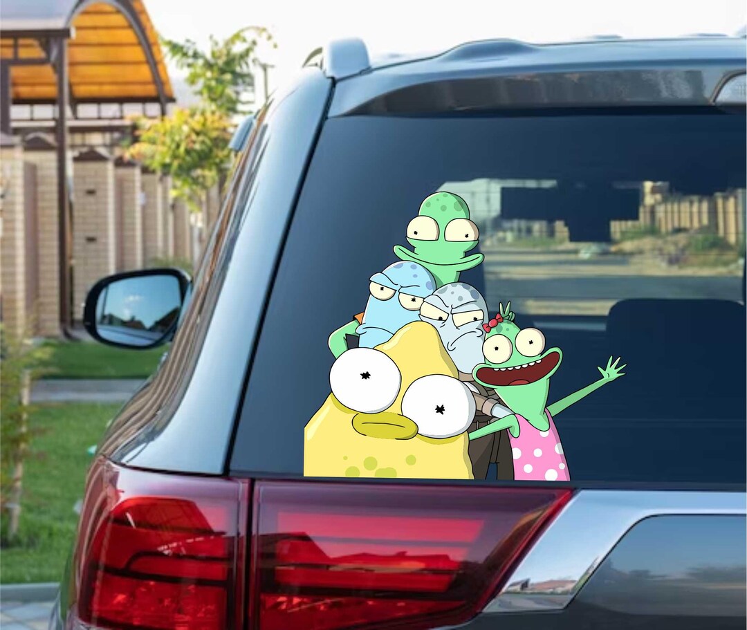 Solar Opposites Peeking Peek Peekabo Peekers Bumper Window Vinyl Decal ...