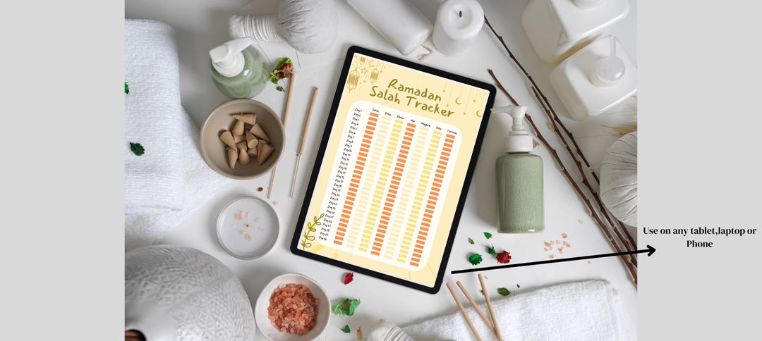 Ramadan Salah Tracker Printable, Daily Salah Tracker, Prayer Chart Kids ...