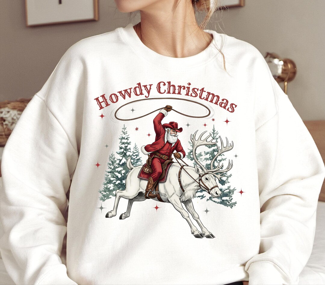 Christmas Howdy Christmas Png, Cute Christmas PNG, Preppy Christmas ...