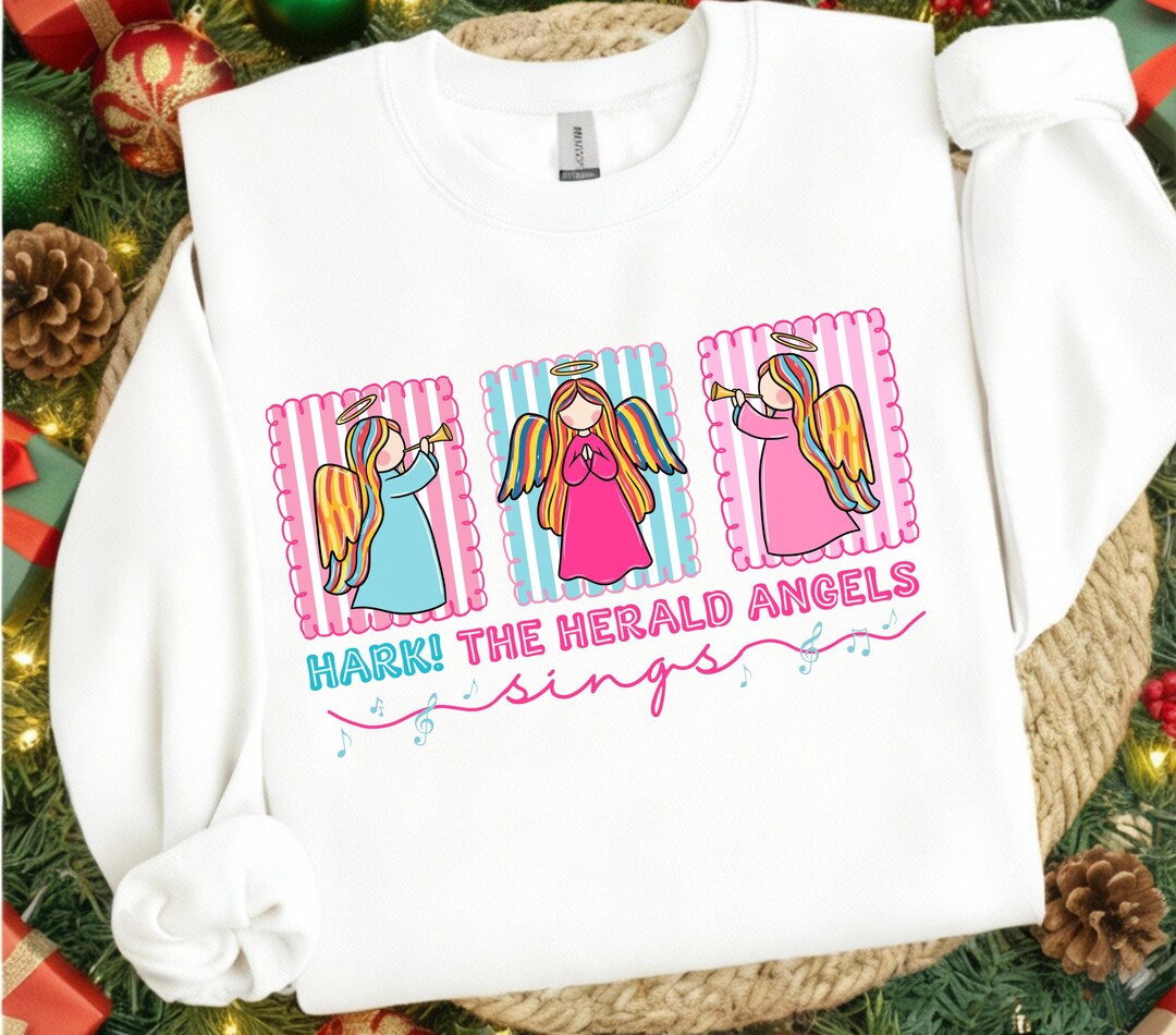 Hark the Herald Angels Png, Christian Jesus God Christmas Sublimation ...