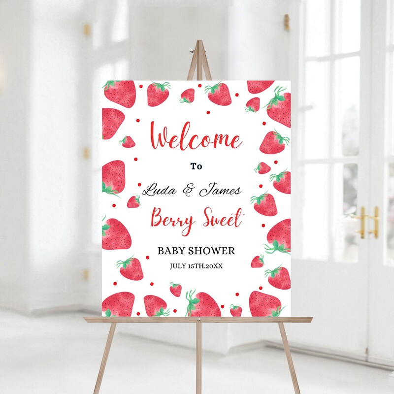 Strawberry Signs - Etsy