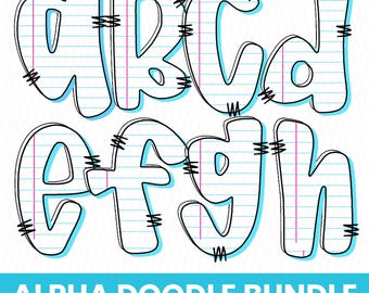 Back to School Alphabet PNG, School Letters, PNG Letters, School Alpha ...