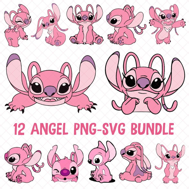 Stitch Girlfriend Digital - Etsy