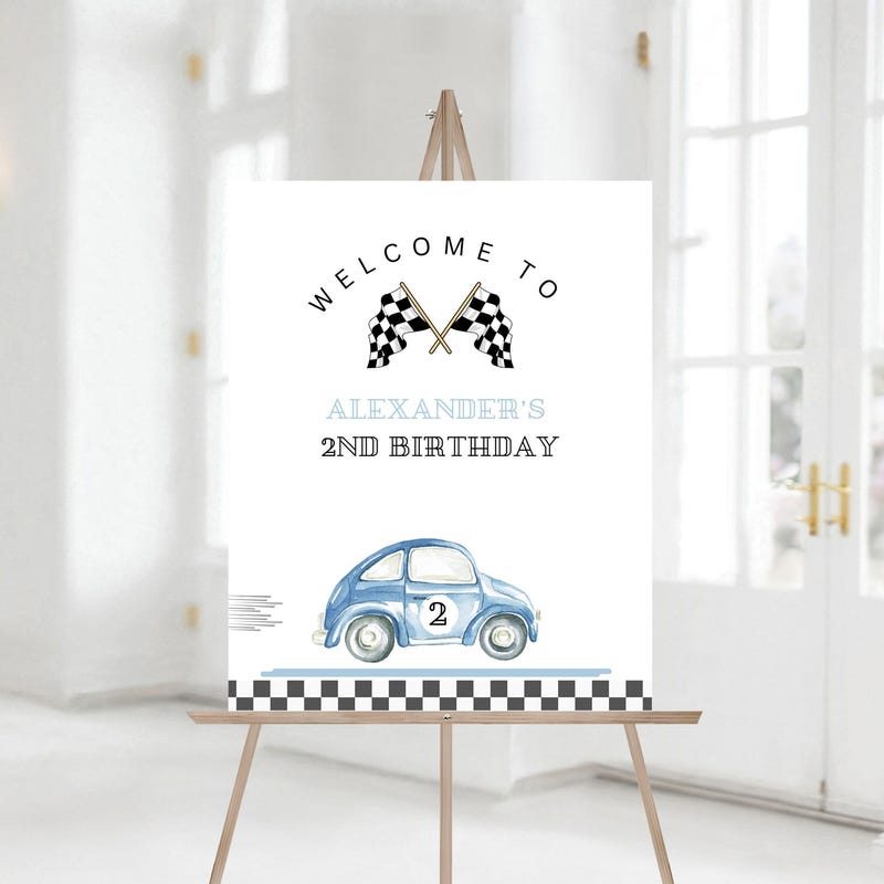 Two Fast Welcome Sign - Etsy