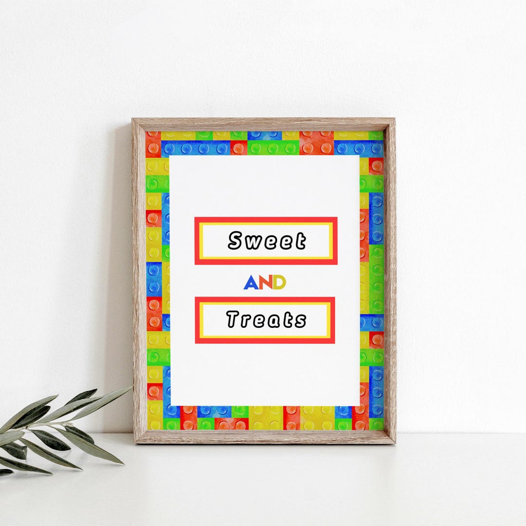 Editable Building Blocks Birthday Party Building Bricks Kids Building ...