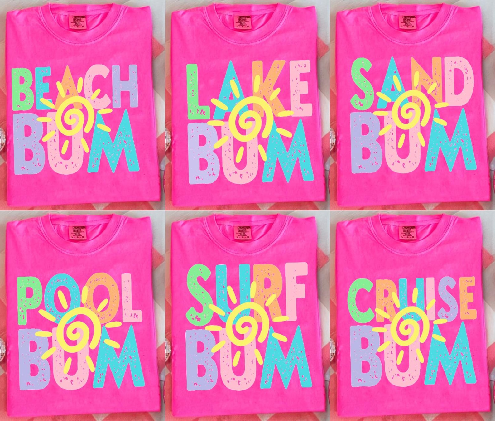 Lake Bum & Pool Bum PNG Bundle Beach Bum, 6 Summer Pngs, Surf Bum, Sand ...